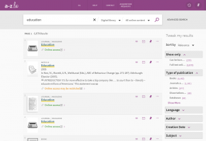 Searching for digital information – consortium.lu