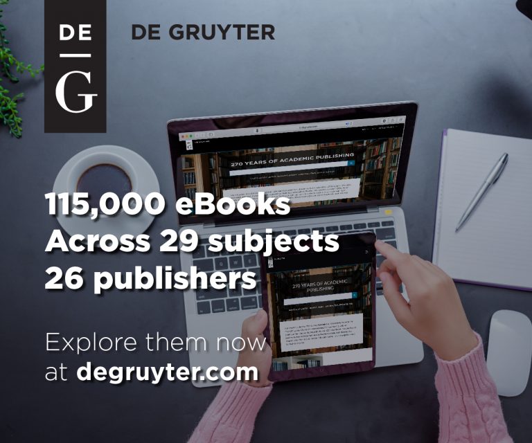 De Gruyter – New ebooks available – consortium.lu
